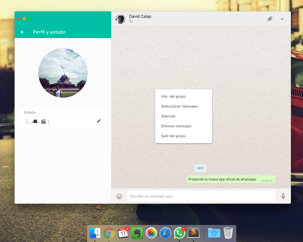 WhatsApp llega a Mac y a Windows: la aplicación oficial está aquí ...